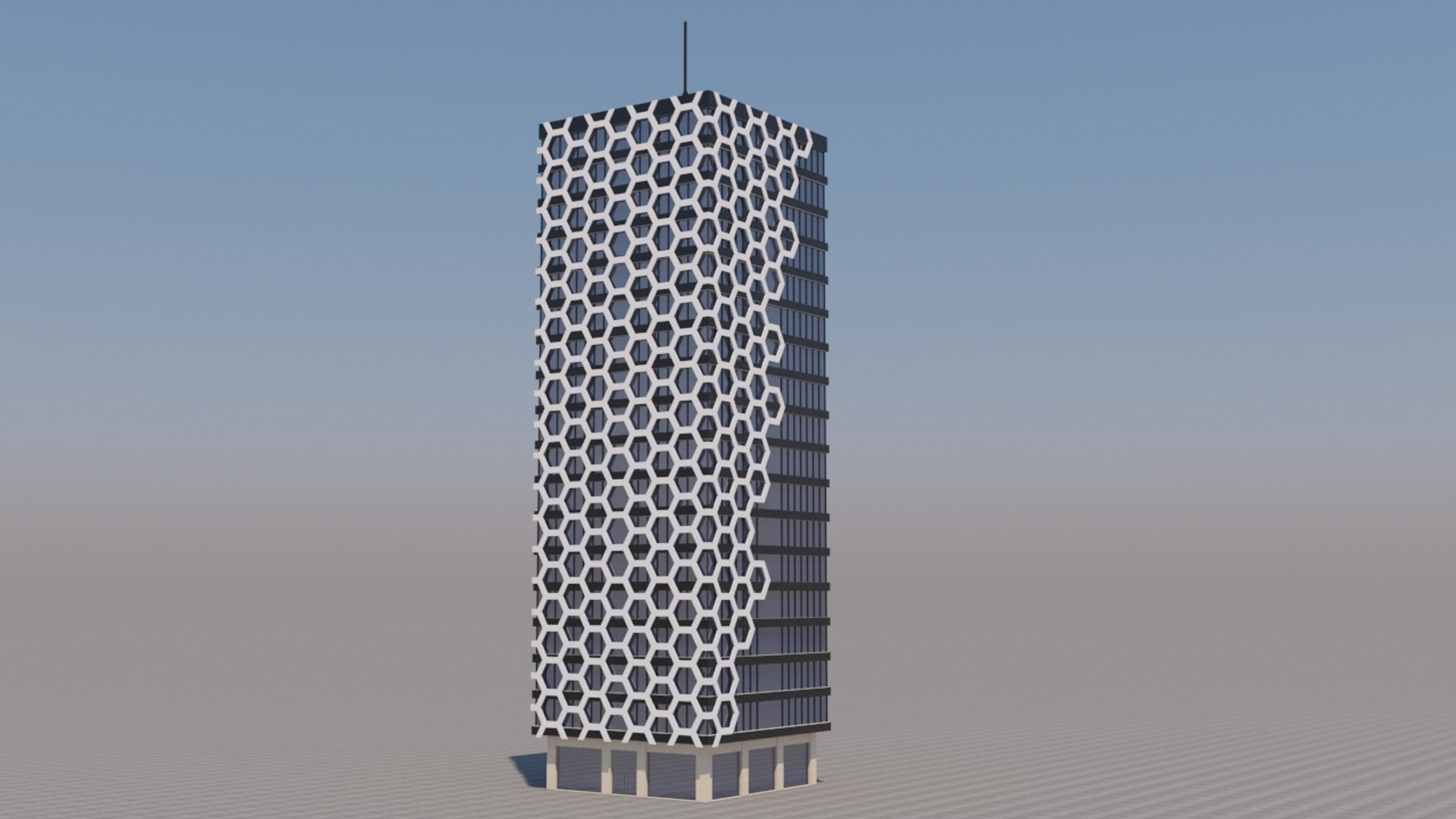 Building Skyscraper 3D Model - TurboSquid 1473528