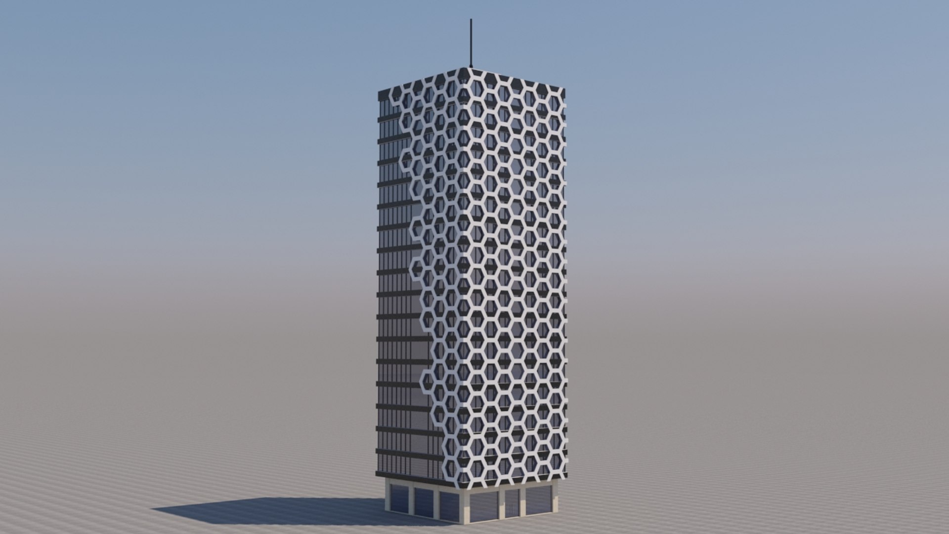 Building Skyscraper 3D Model - TurboSquid 1473528