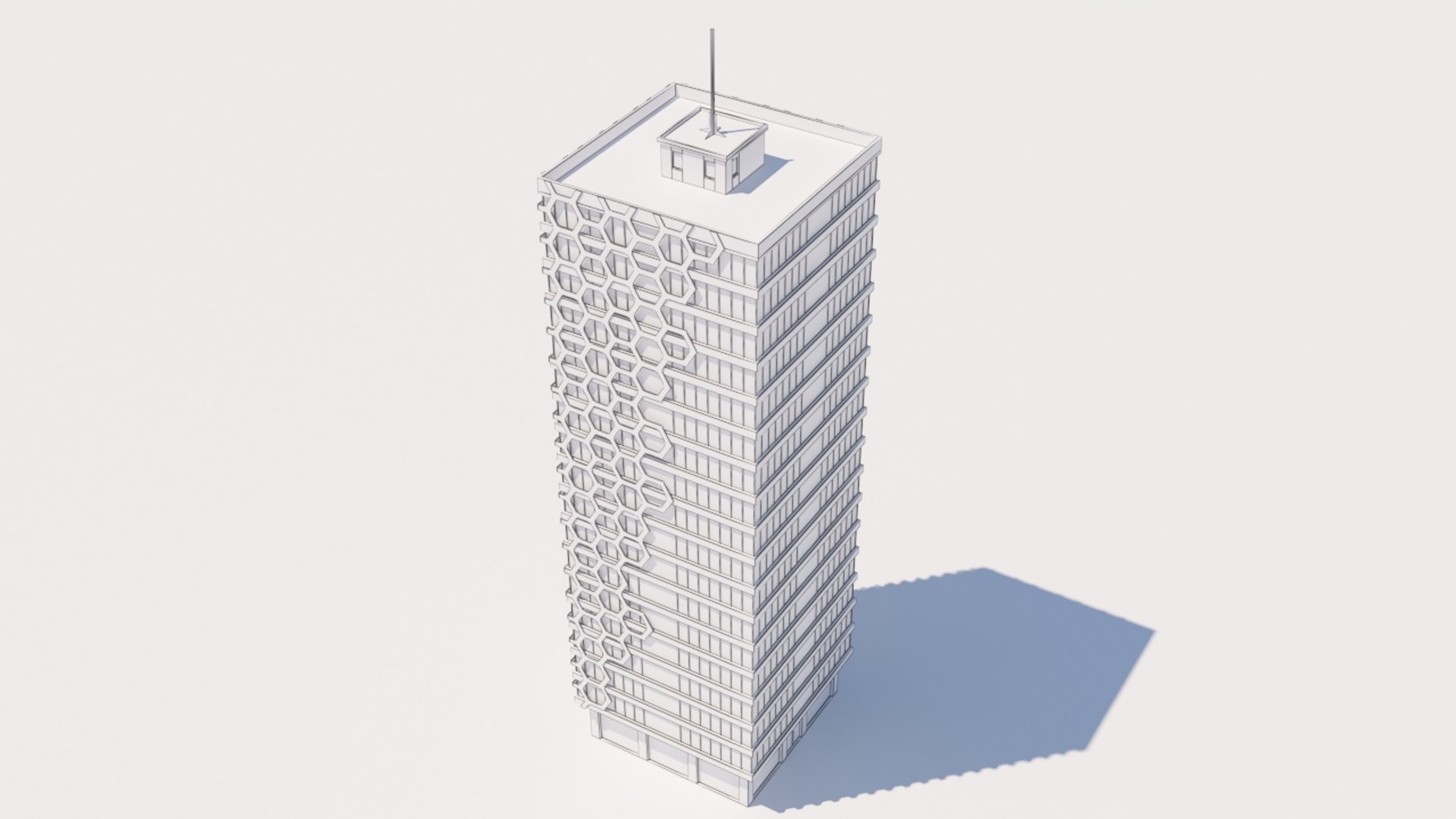 Building Skyscraper 3D Model - TurboSquid 1473528