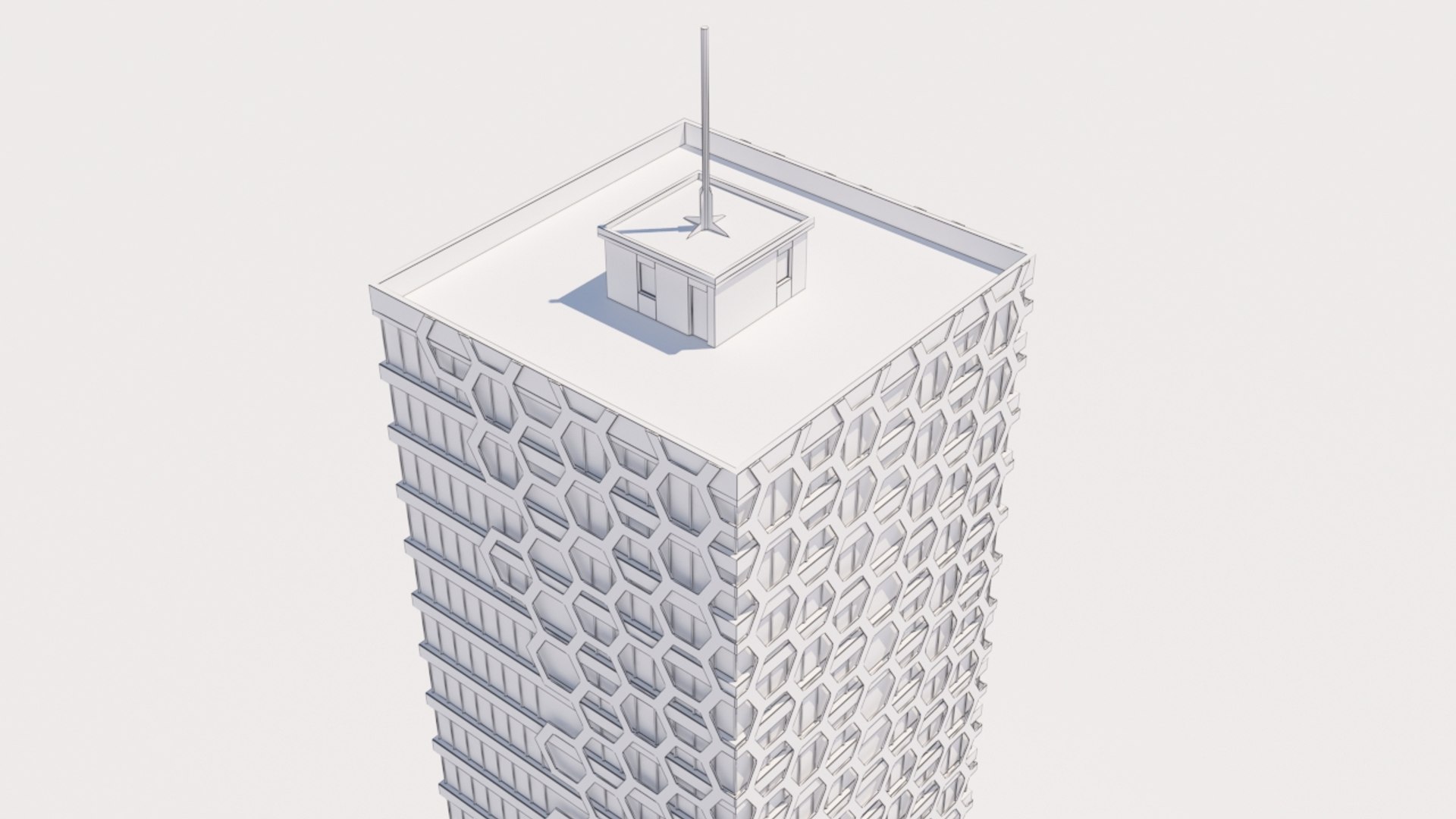 Building Skyscraper 3D Model - TurboSquid 1473528