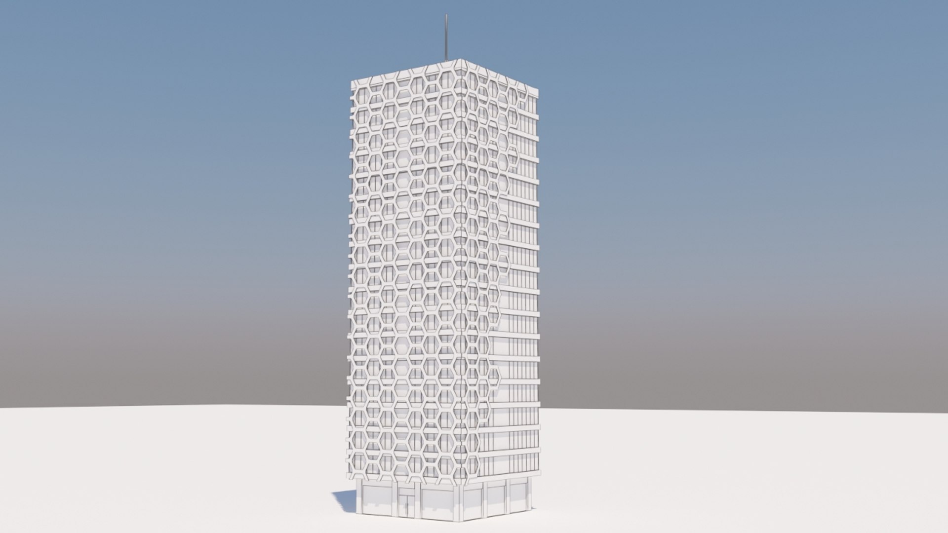 Building Skyscraper 3D Model - TurboSquid 1473528