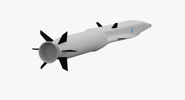 boeing x-51 cruise missile 3ds