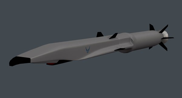 boeing x-51 cruise missile 3ds