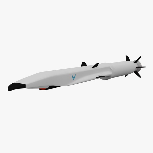 boeing x-51 cruise missile 3ds