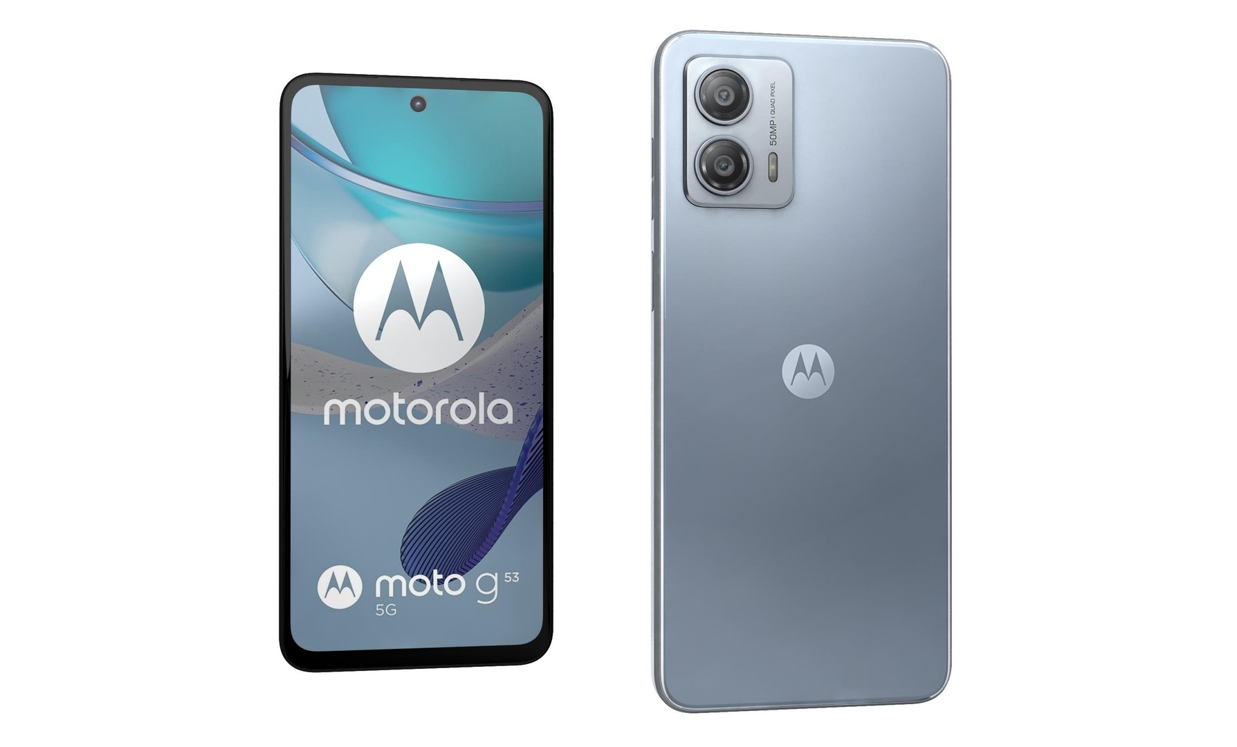 3D model Motorola Moto G53 Blue - TurboSquid 2023324
