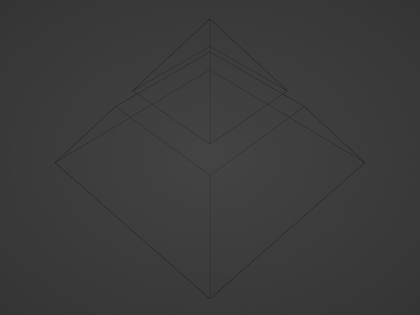 Pyramid Separated Into 2 Parts 3D - TurboSquid 2033247