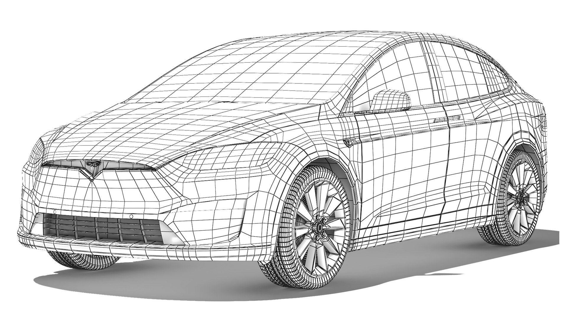 Tesla Model X 2021 3D - TurboSquid 2180730