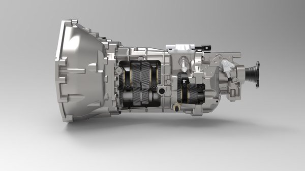 3D 6 Speed RWD Manual Transmission model - TurboSquid 1785236