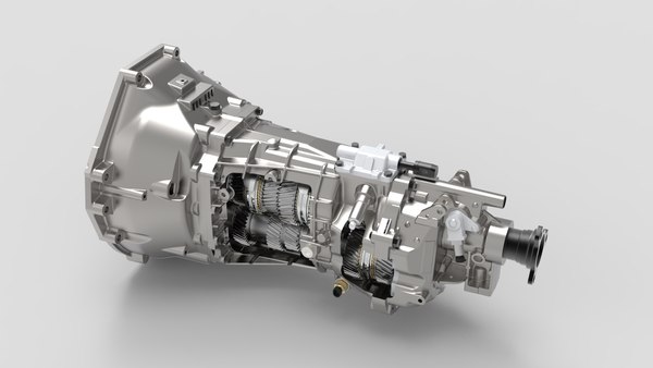 3D 6 Speed RWD Manual Transmission model - TurboSquid 1785236