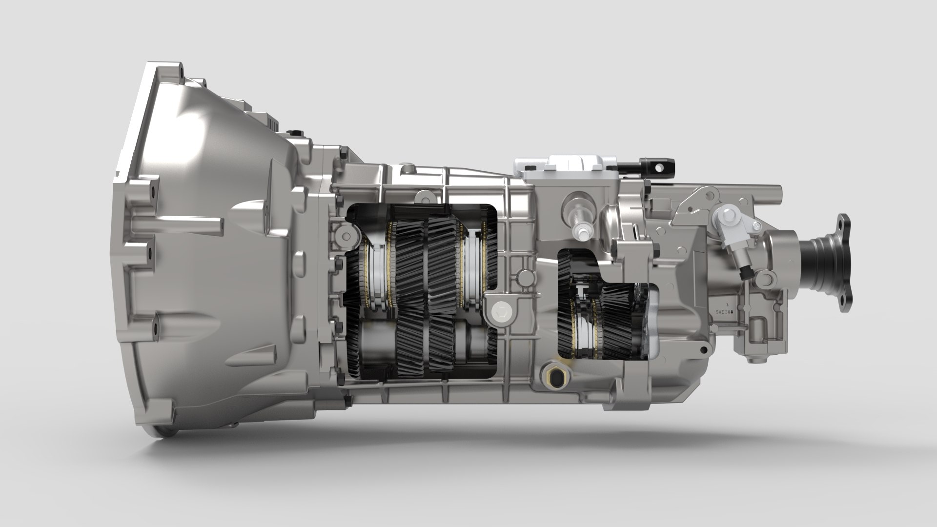 3D 6 Speed RWD Manual Transmission Model - TurboSquid 1785236