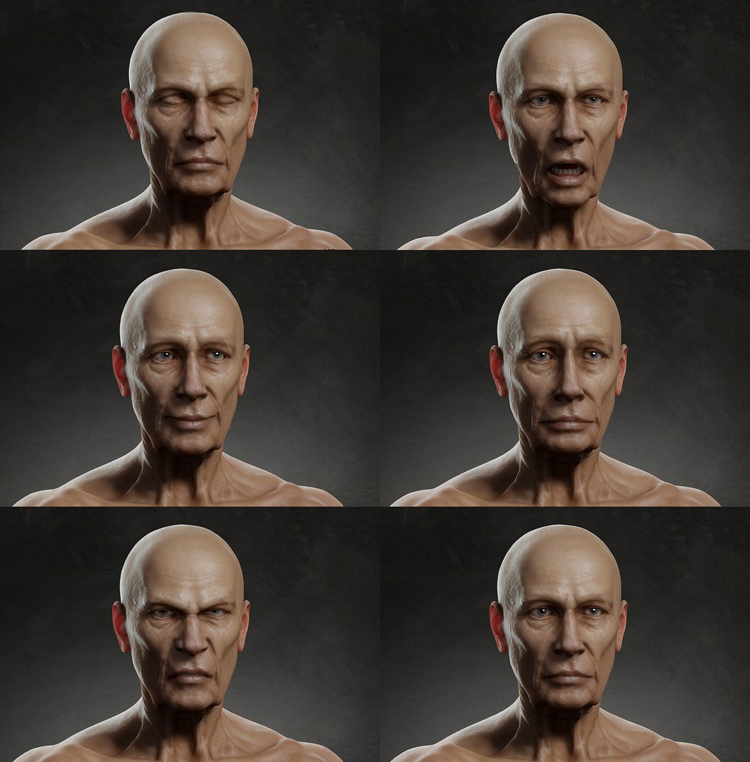 3D Rigging Face Animation - TurboSquid 1553780