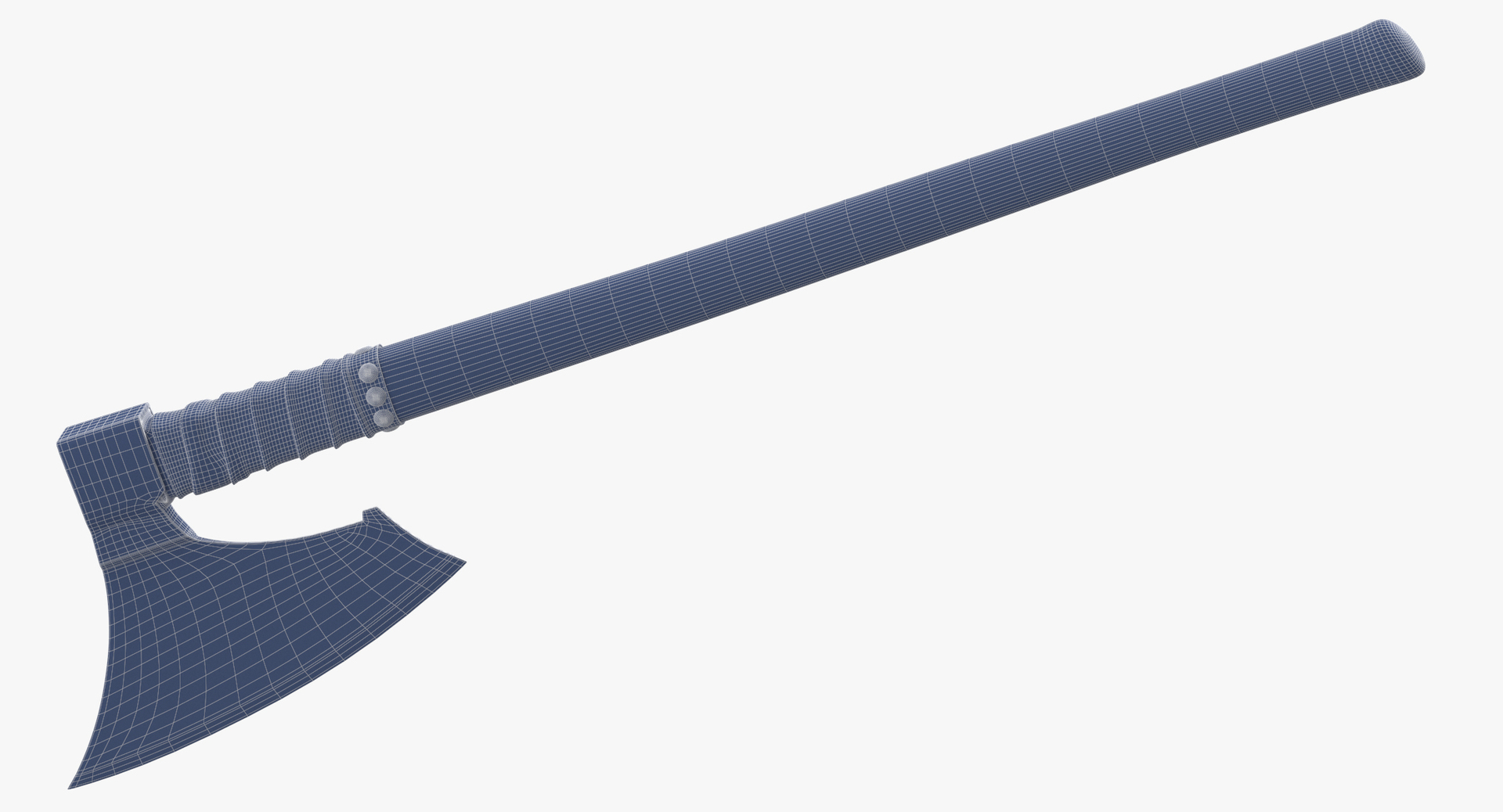 Battle axe 3D model - TurboSquid 1279850