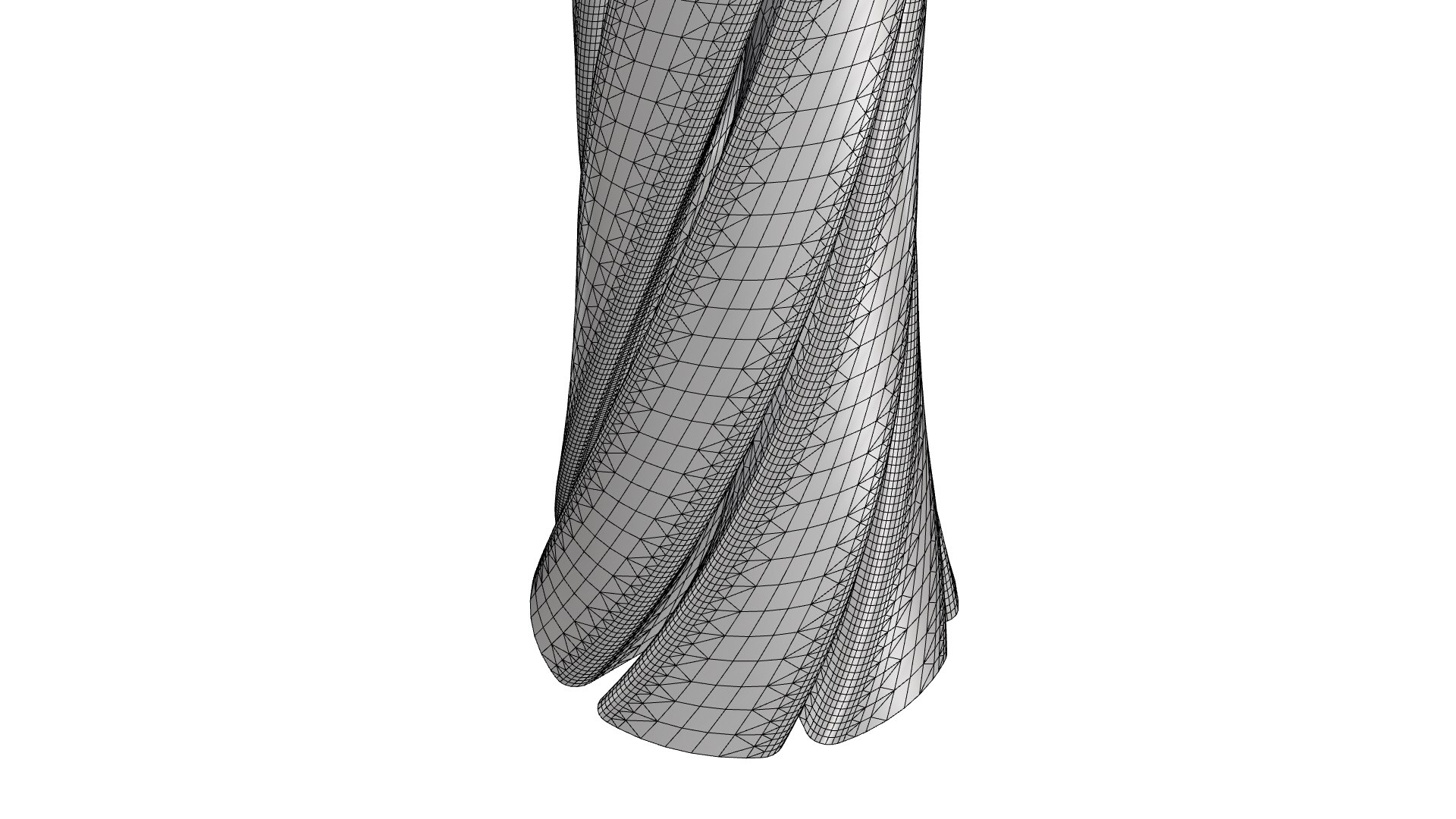 3D Floral Architecture Column - TurboSquid 2284850