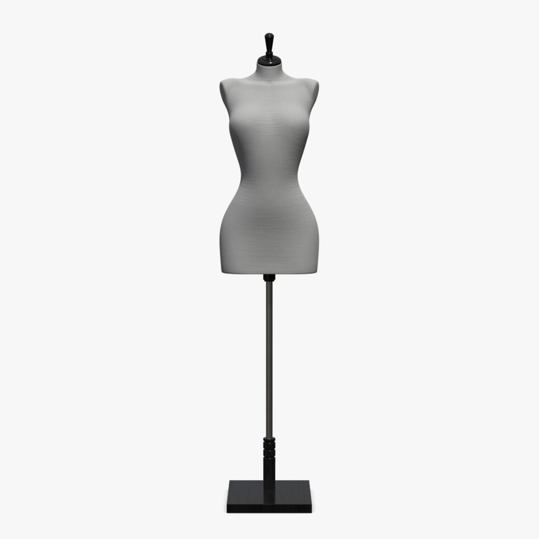 3D Mannequin Female Torso V2b Model - TurboSquid 2024461