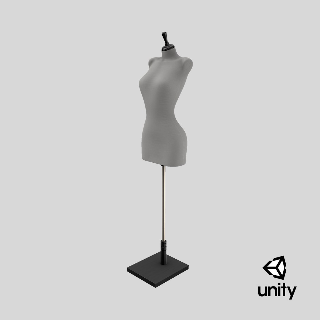 3D Mannequin Female Torso V2b Model - TurboSquid 2024461