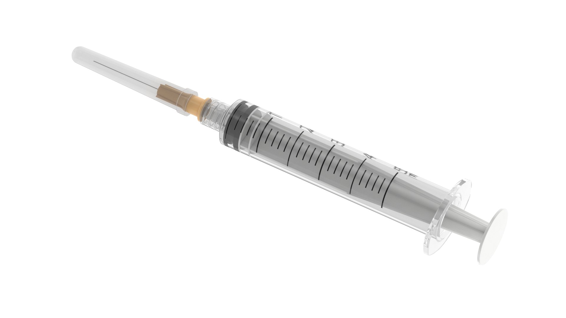 3D model syringe 5ml ml - TurboSquid 1636171