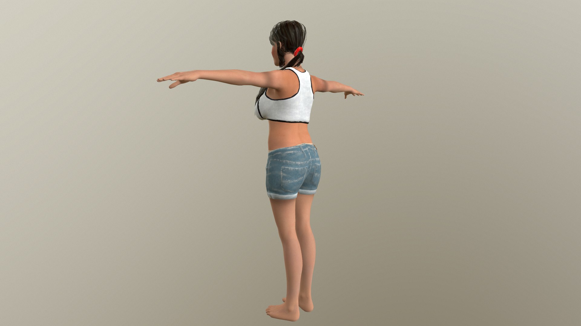 3D Character Reina Model - TurboSquid 1582806