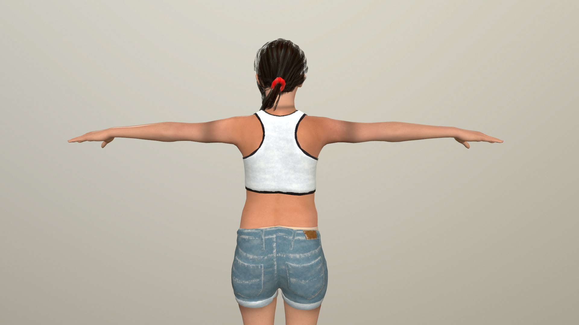 3D Character Reina Model - TurboSquid 1582806