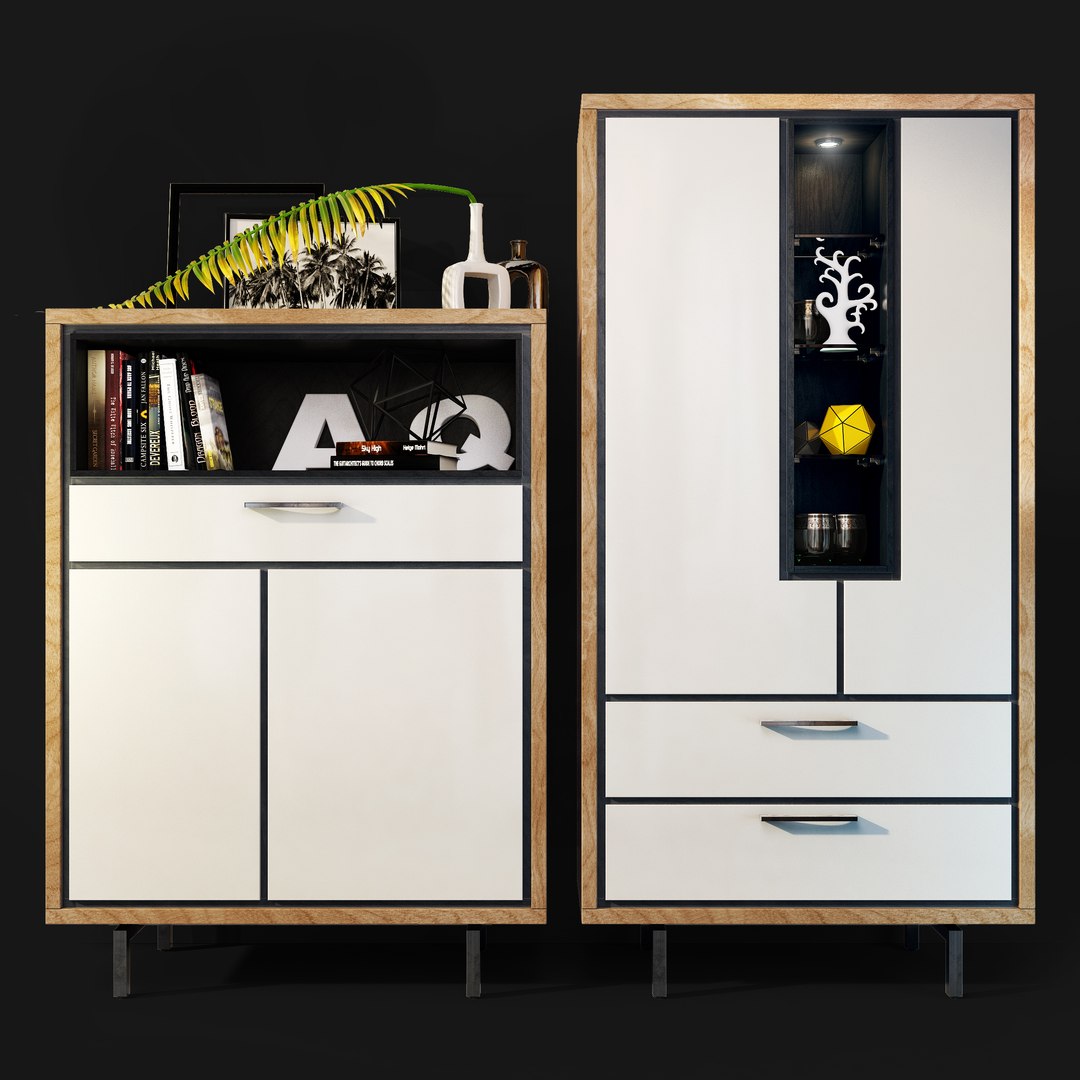 Cabinet otta xooon 3D - TurboSquid 1646030