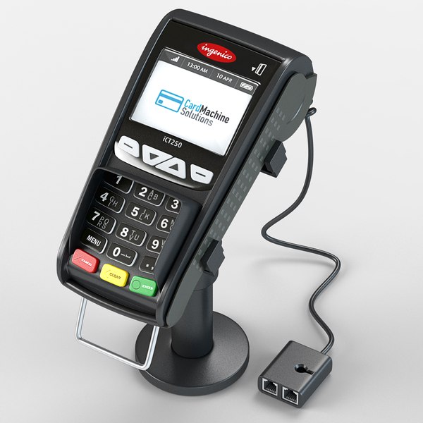 Pos terminal 3D model - TurboSquid 1402572