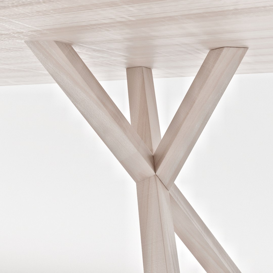 Design Xy Dining Table 3d Model