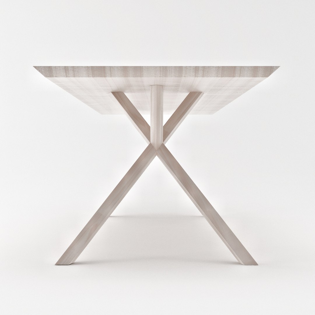 Design Xy Dining Table 3d Model