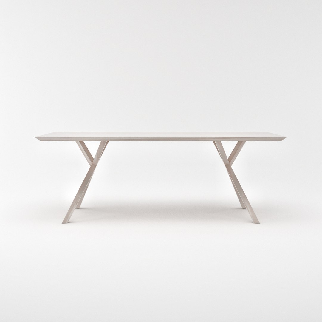Design Xy Dining Table 3d Model