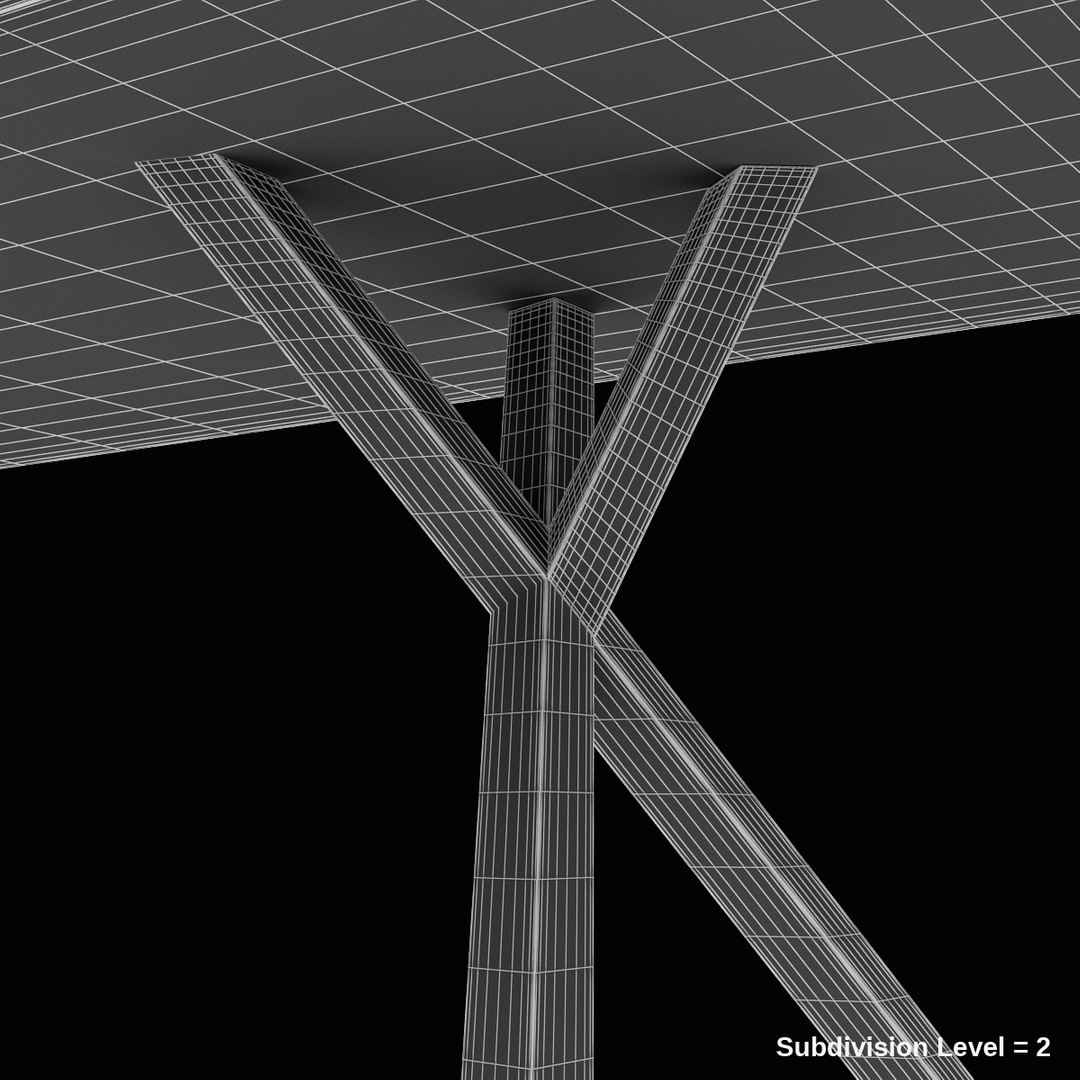 Design Xy Dining Table 3d Model
