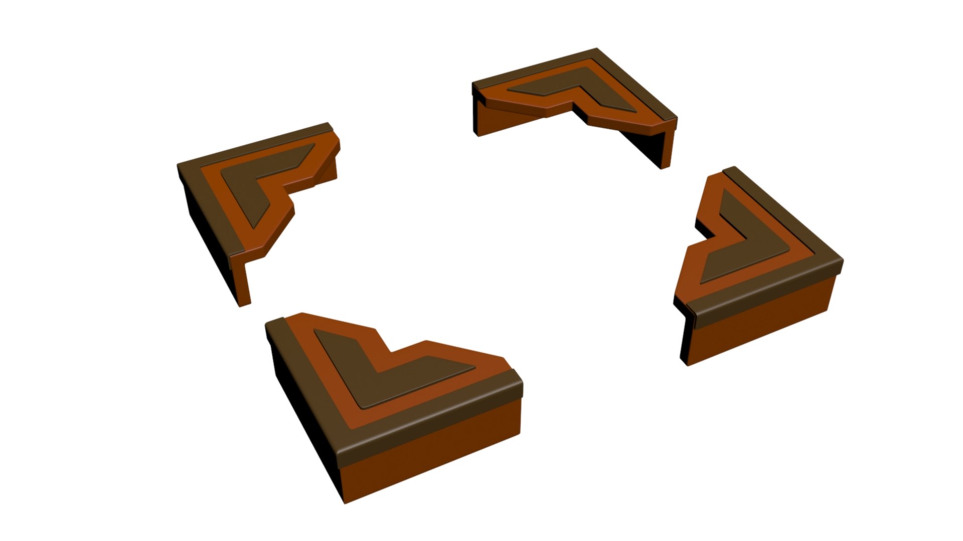 3D Model Frame Corner - TurboSquid 1686837