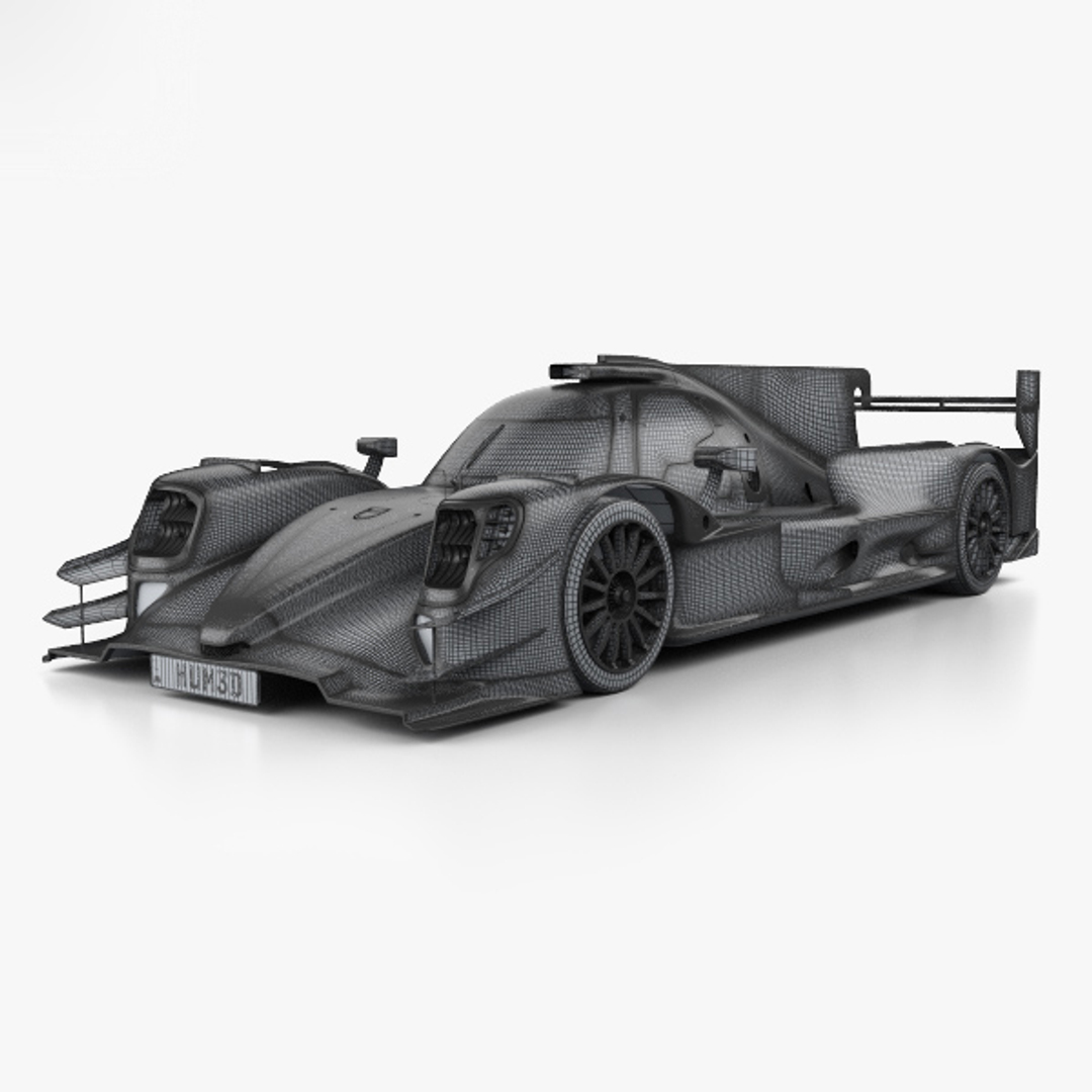 Oreca 07 lmp2 3D model - TurboSquid 1398208
