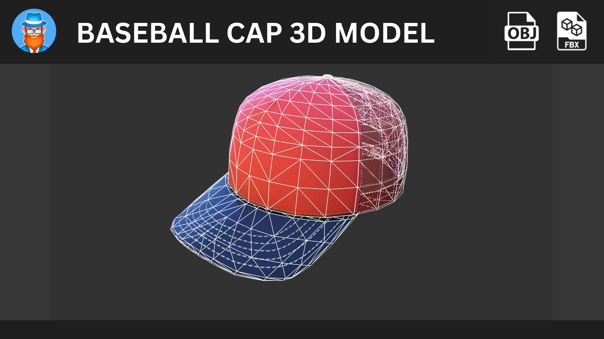 Baseball Cap 3D Model 3D Model - TurboSquid 2400767