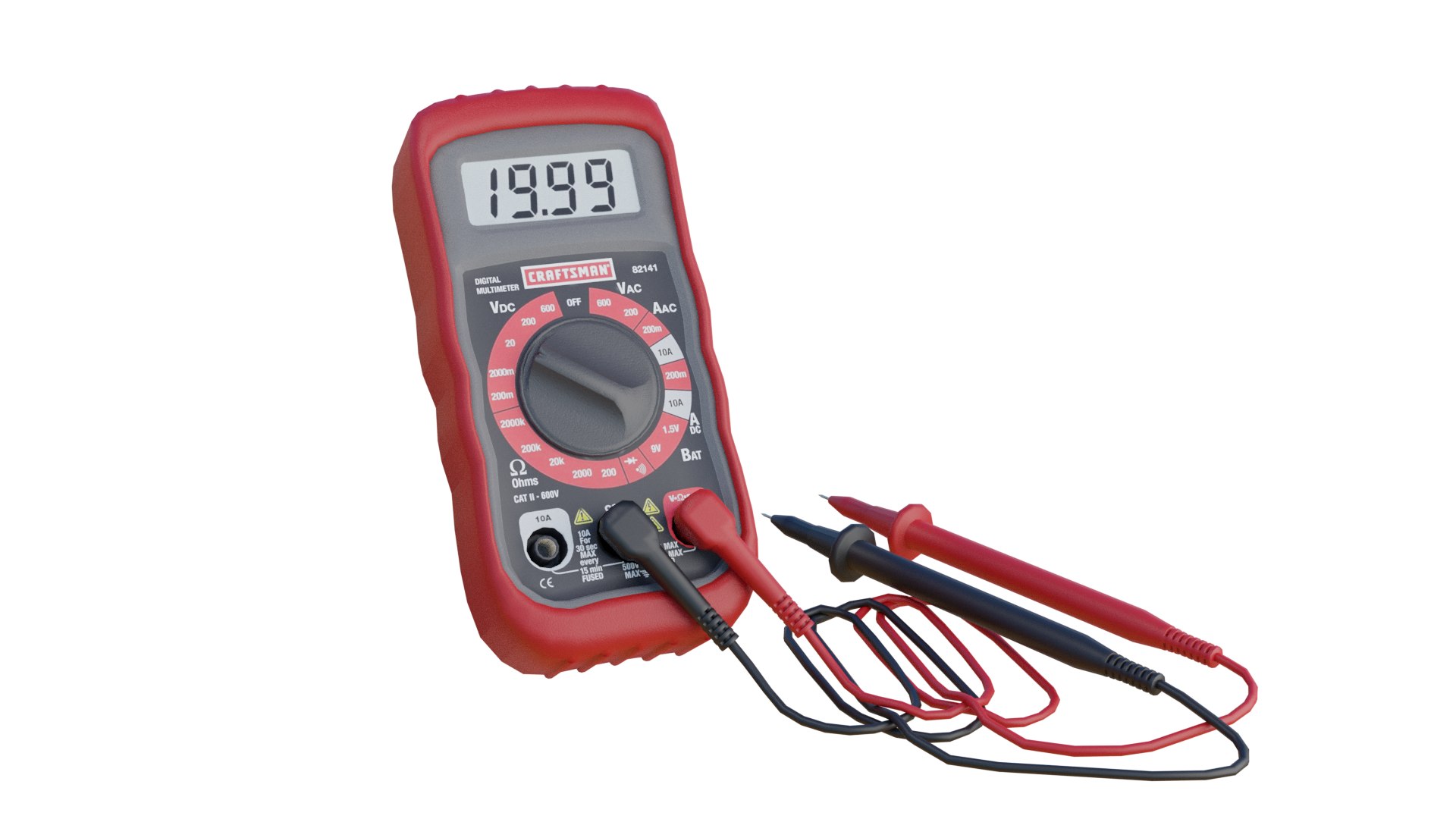 3D Electronics Multimeter Technology - TurboSquid 1637609