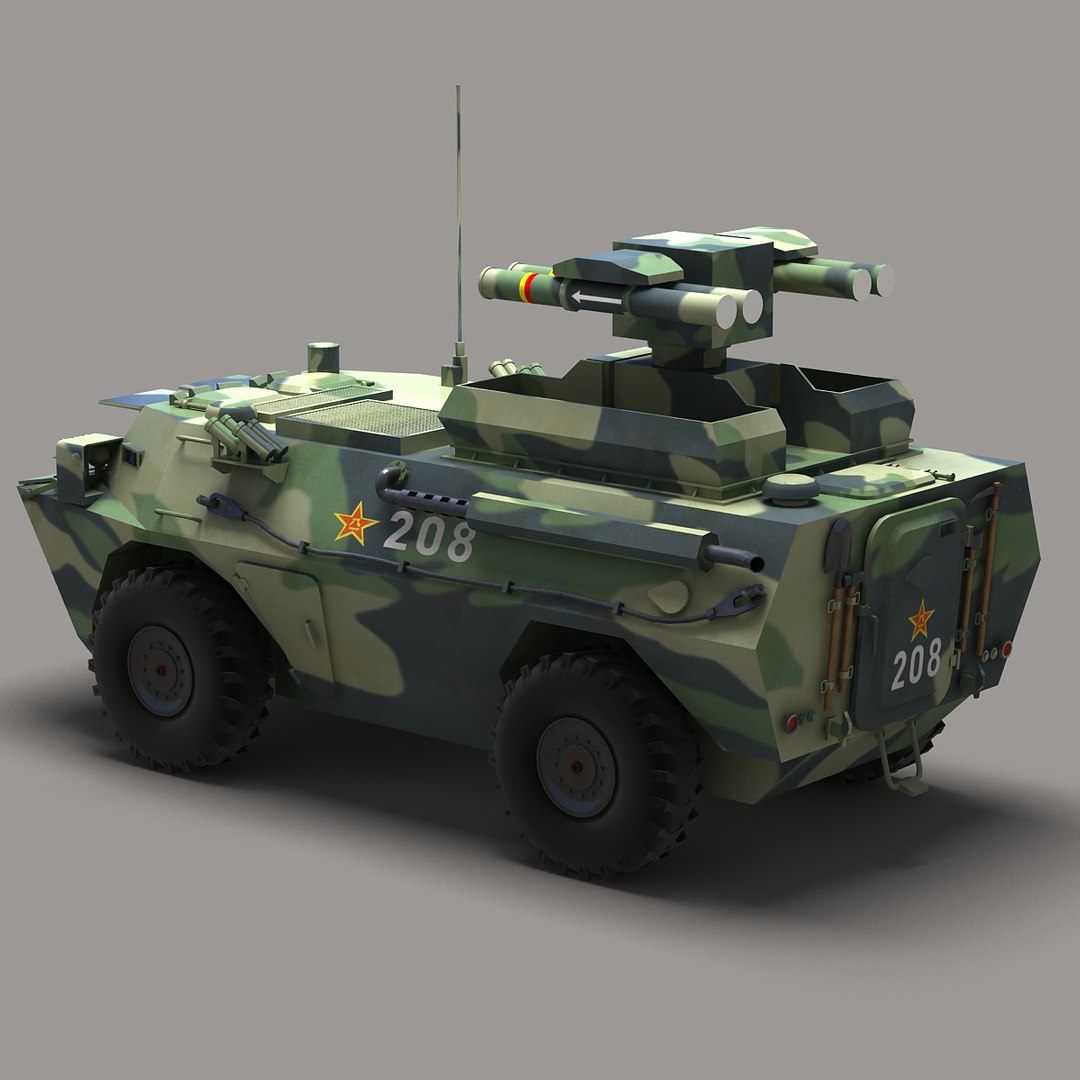 pla aft-9 anti-tank missile launcher 3ds