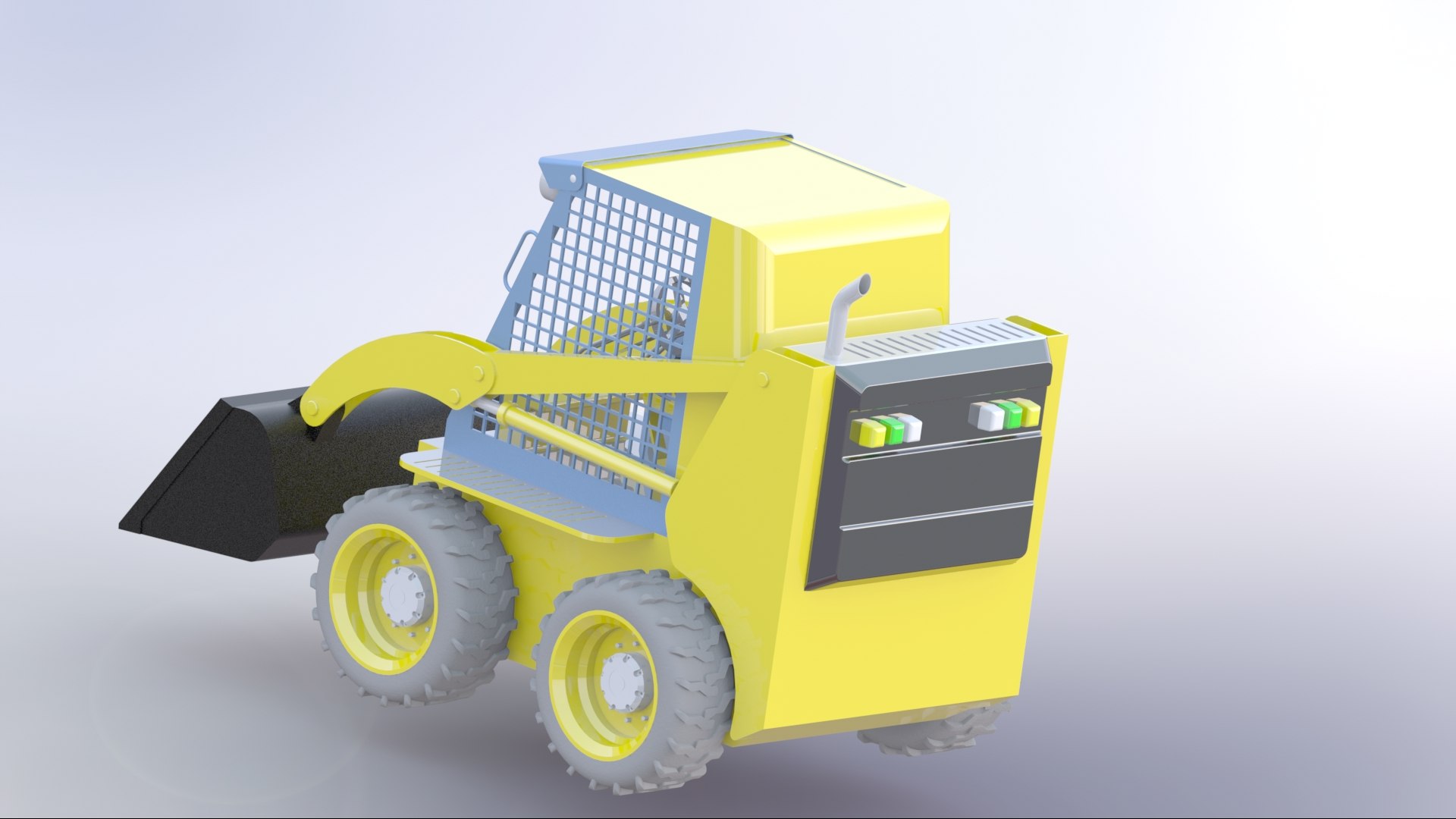 3D WHEEL LOADER Model - TurboSquid 1879531