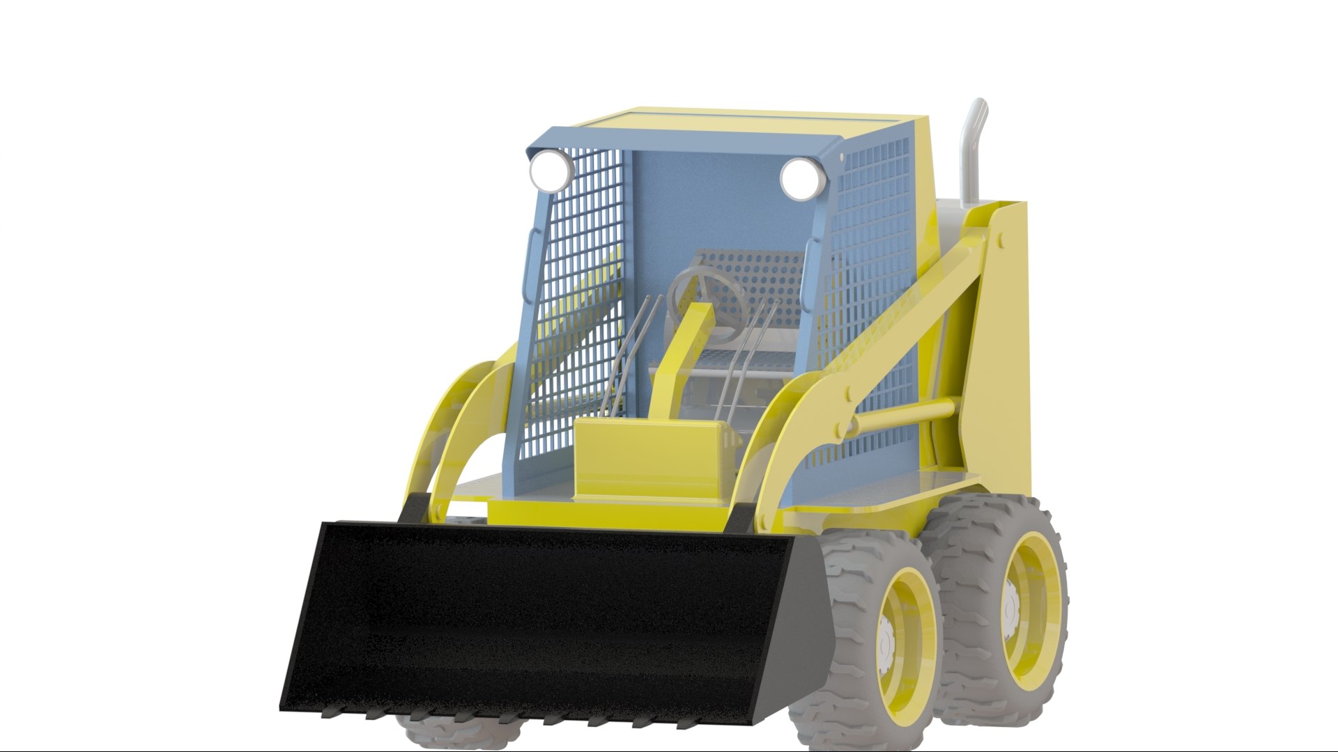 3D WHEEL LOADER Model - TurboSquid 1879531