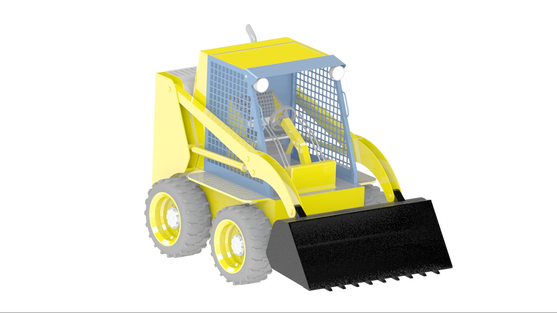 3D WHEEL LOADER Model - TurboSquid 1879531
