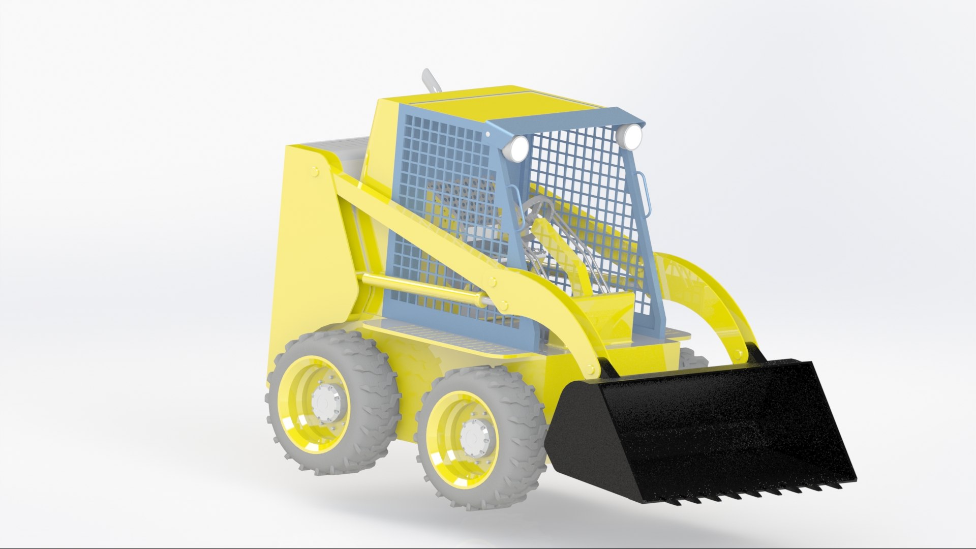 3D WHEEL LOADER Model - TurboSquid 1879531