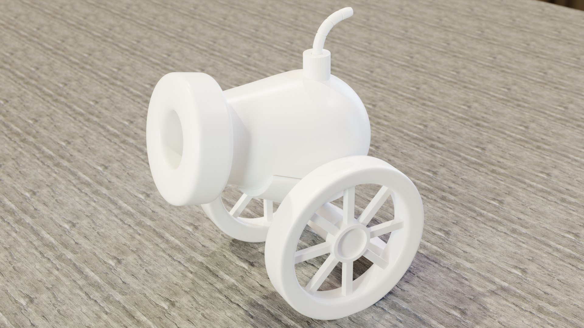 Tabletop Cannon Model 3D Model - TurboSquid 2377908