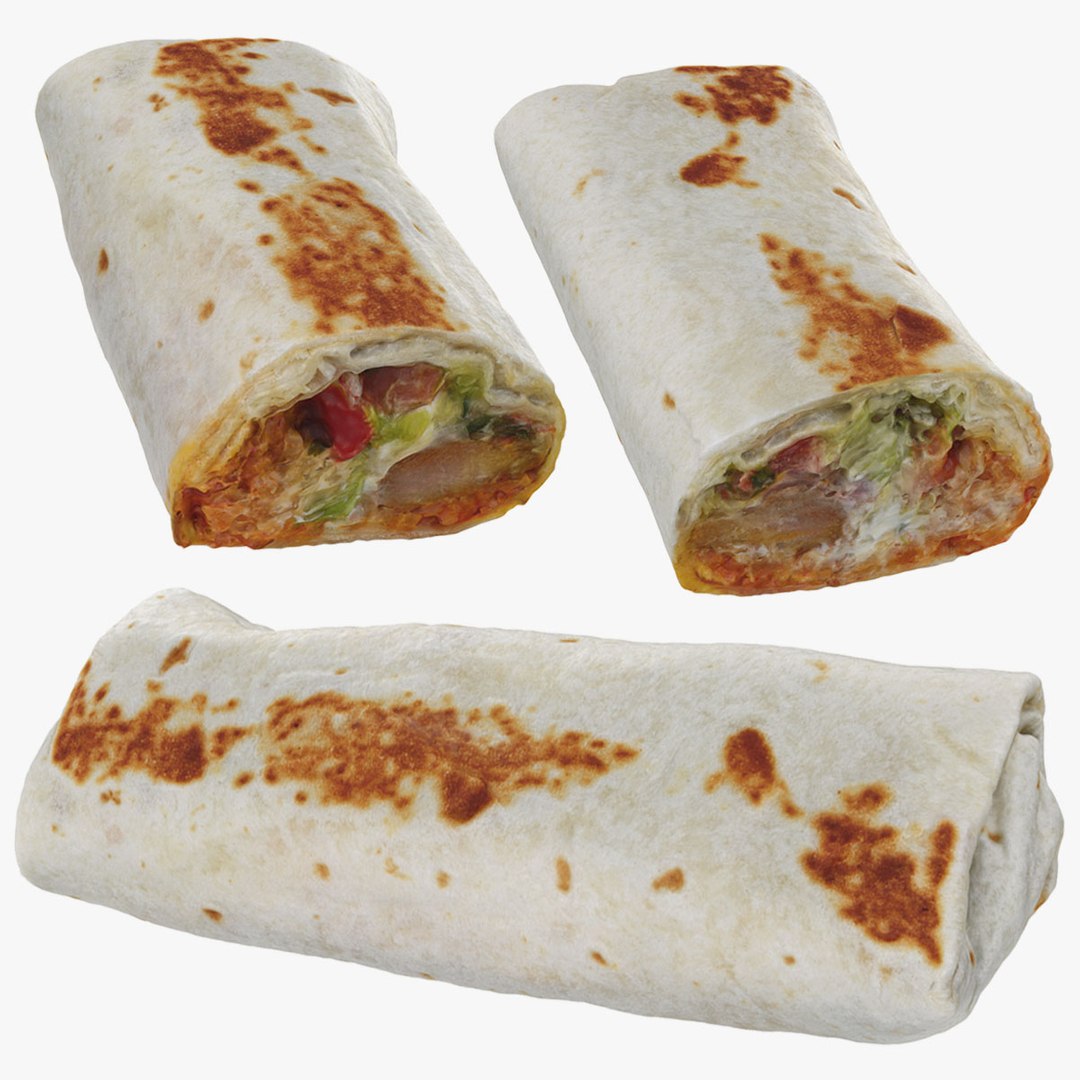 Burrito Collection 3D Model - TurboSquid 2293037