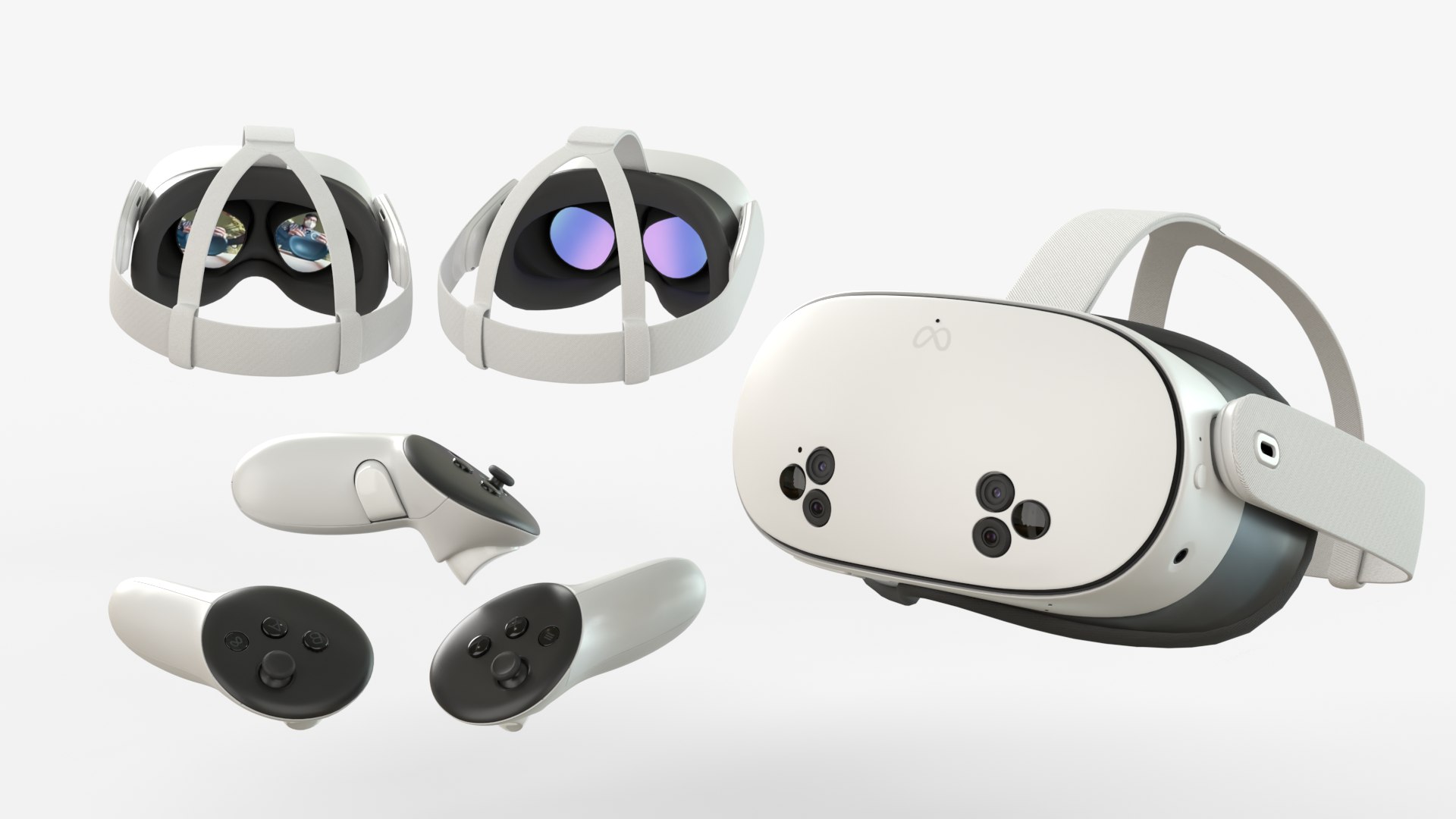 3D Meta Quest 3s With Meta Touch Plus Controllers - TurboSquid 2285973