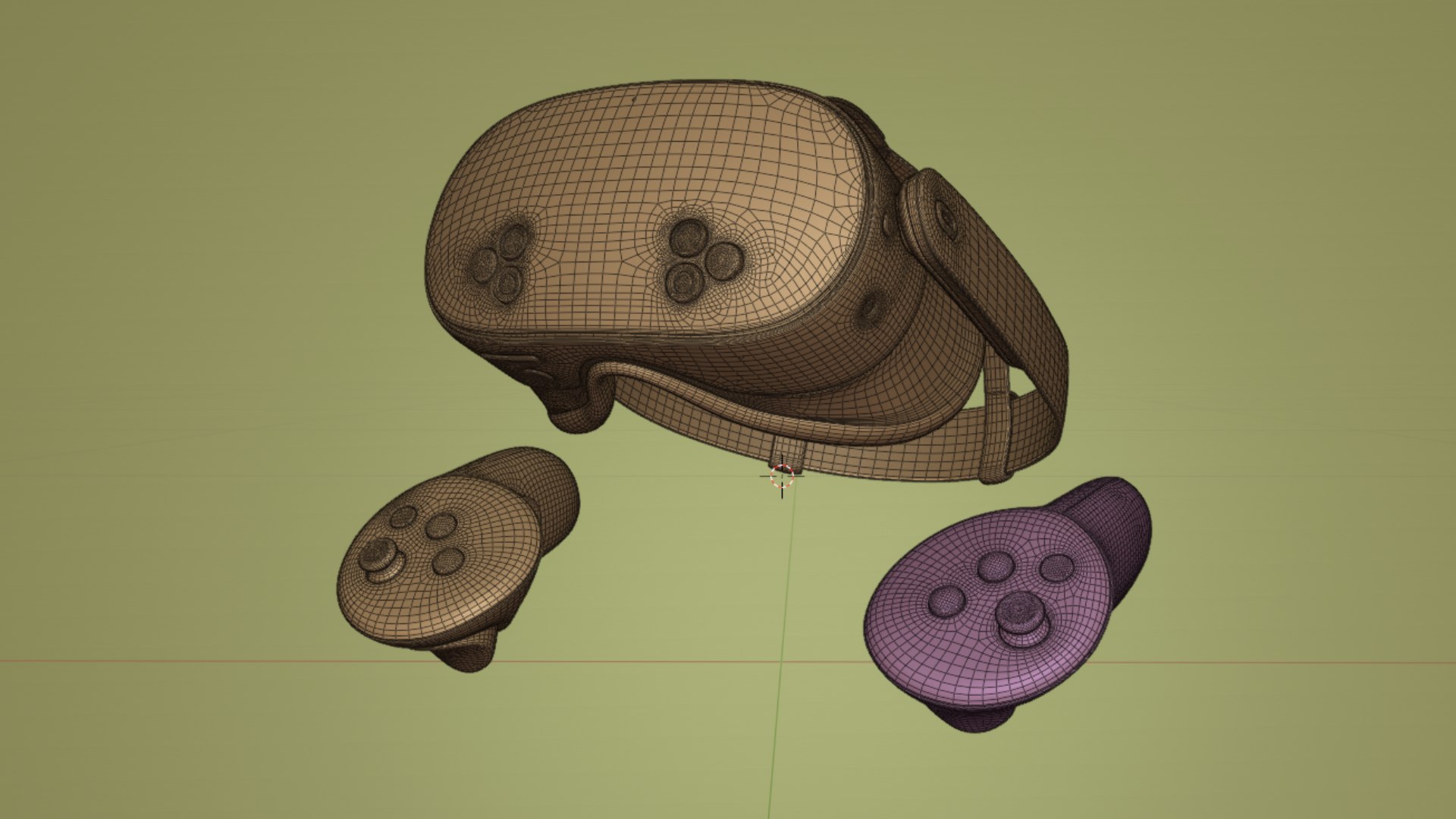 3D Meta Quest 3s With Meta Touch Plus Controllers - TurboSquid 2285973