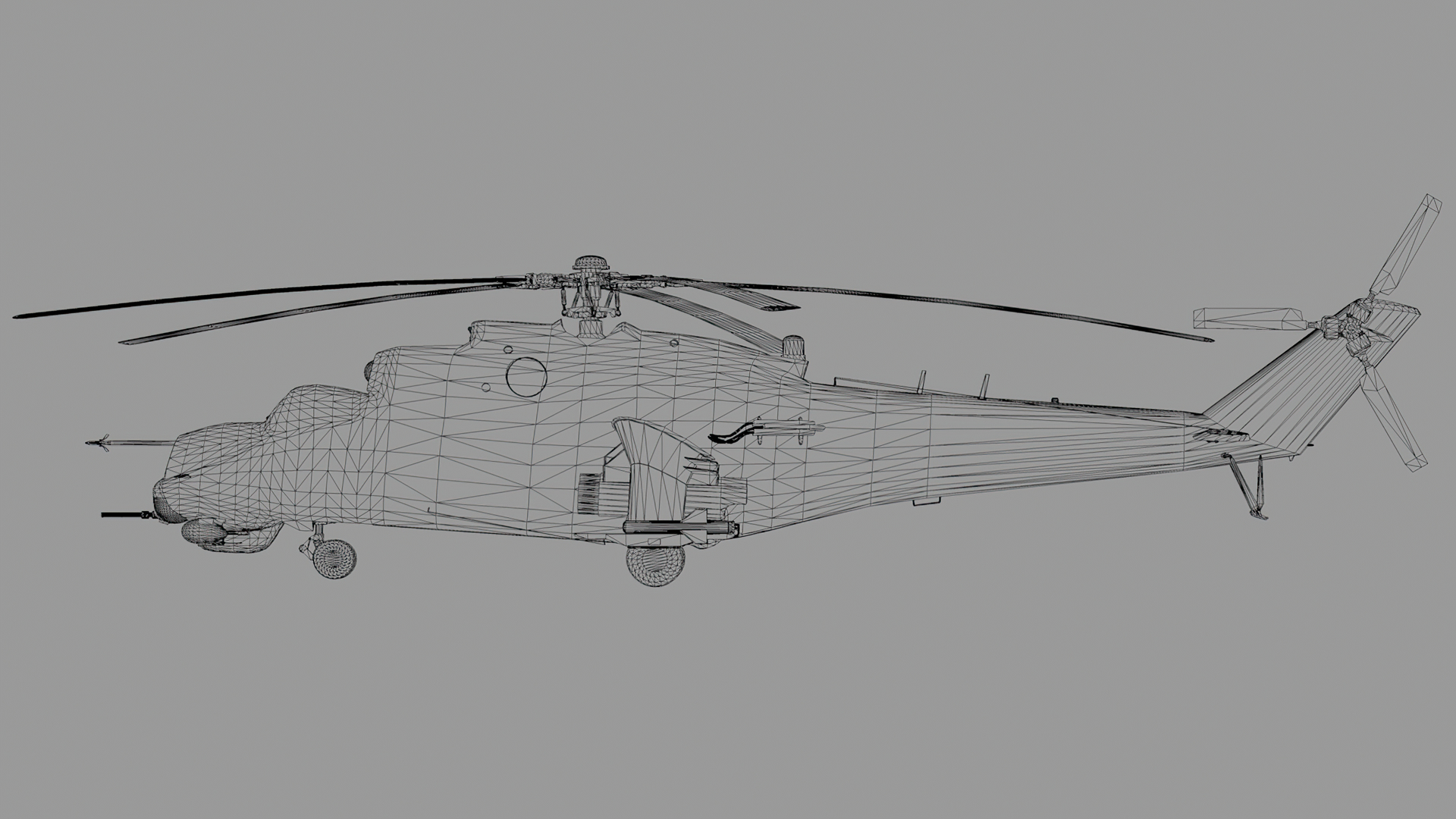 Mi - 24 model - TurboSquid 1855453