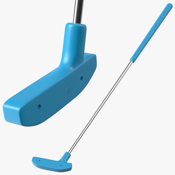 modelo 3d Putter Mini Golf Azul - TurboSquid 1716274