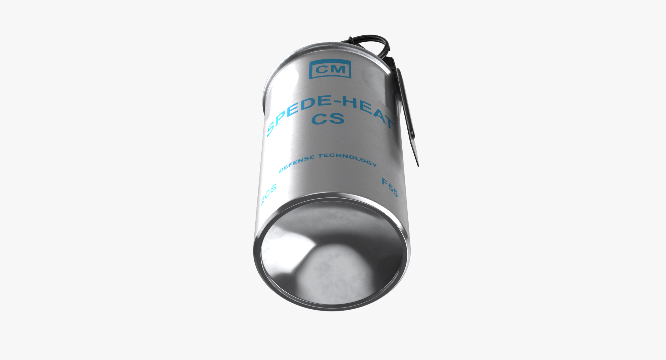 Tear gas canister 01 3D | 1145414 | TurboSquid