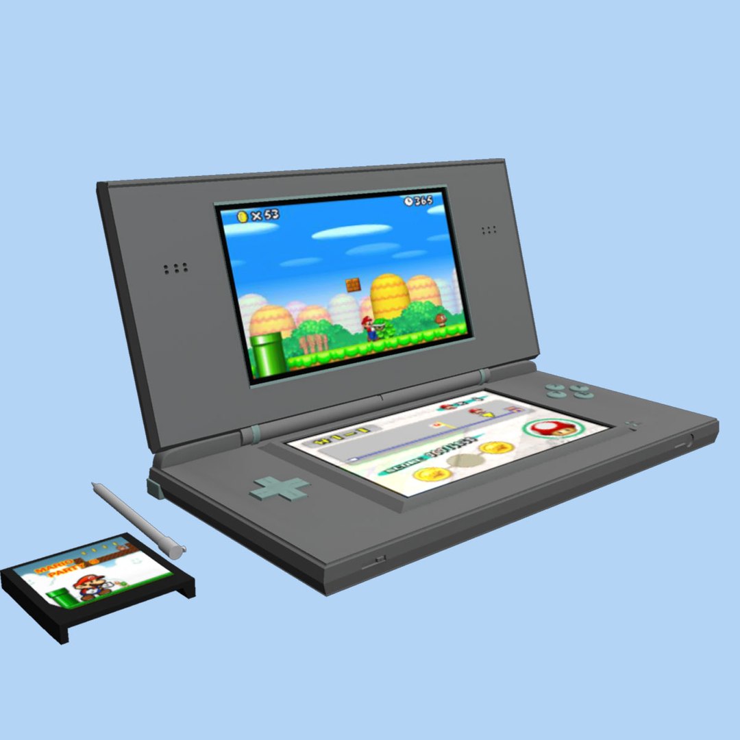 3d nintendo ds model