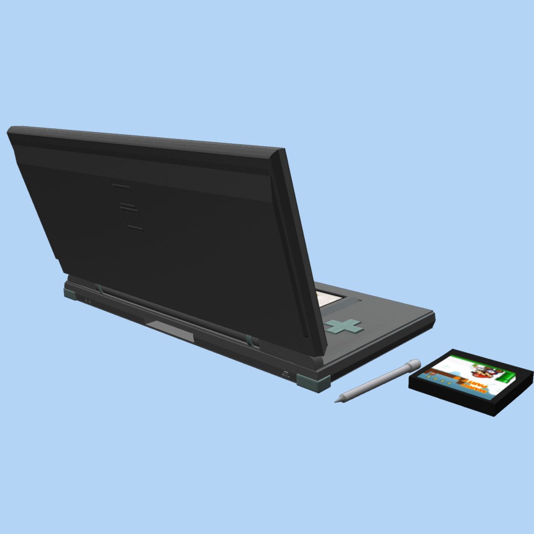 3d nintendo ds model