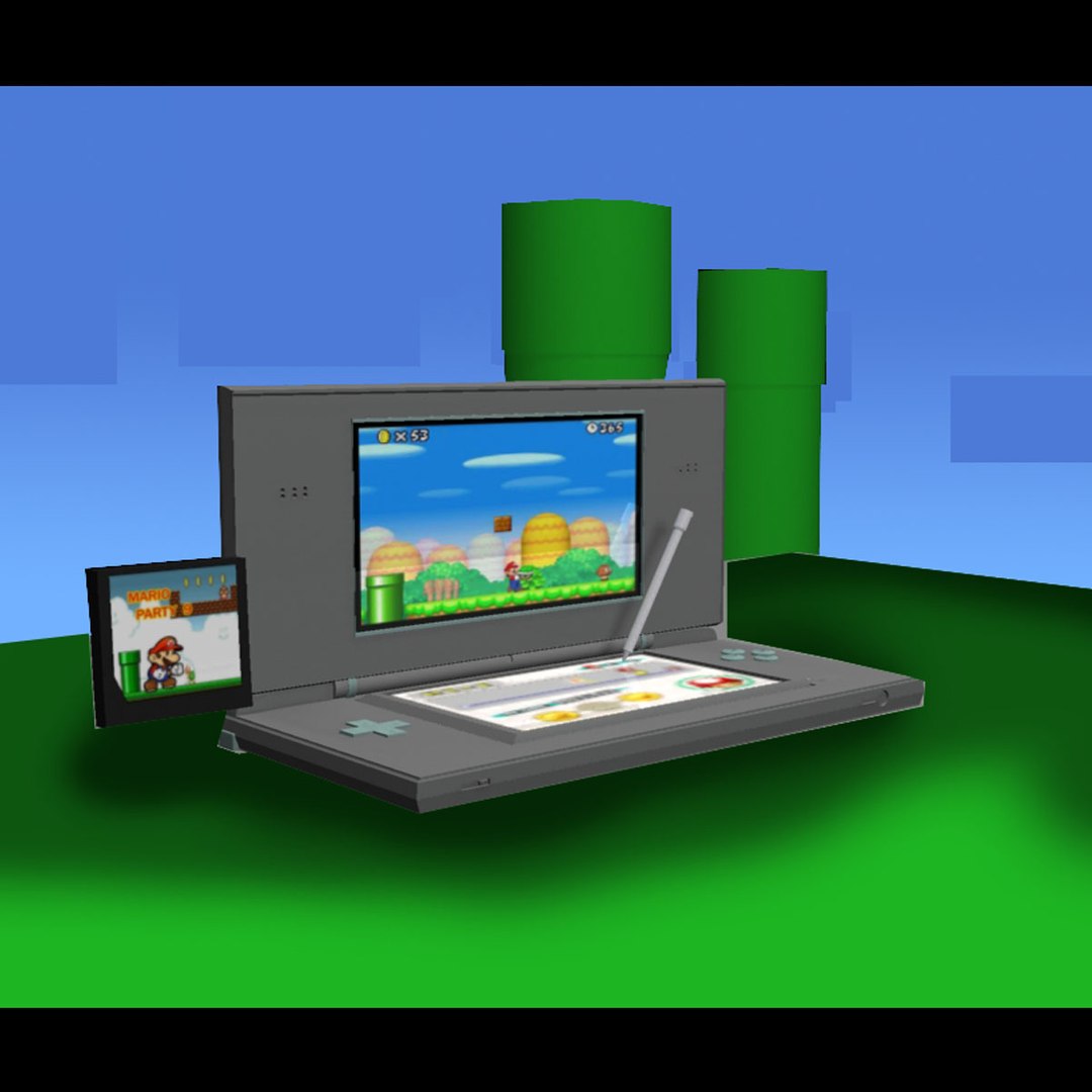 3d nintendo ds model