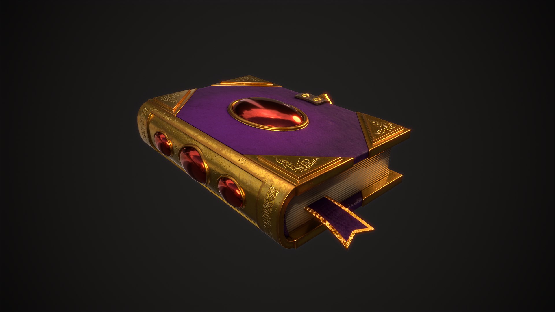 Magic Book 3D Model - TurboSquid 1876019