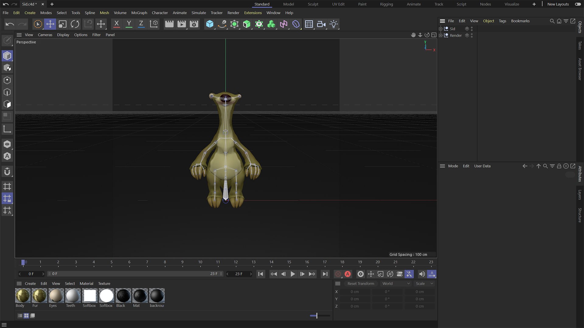 3D Sid - TurboSquid 2368598
