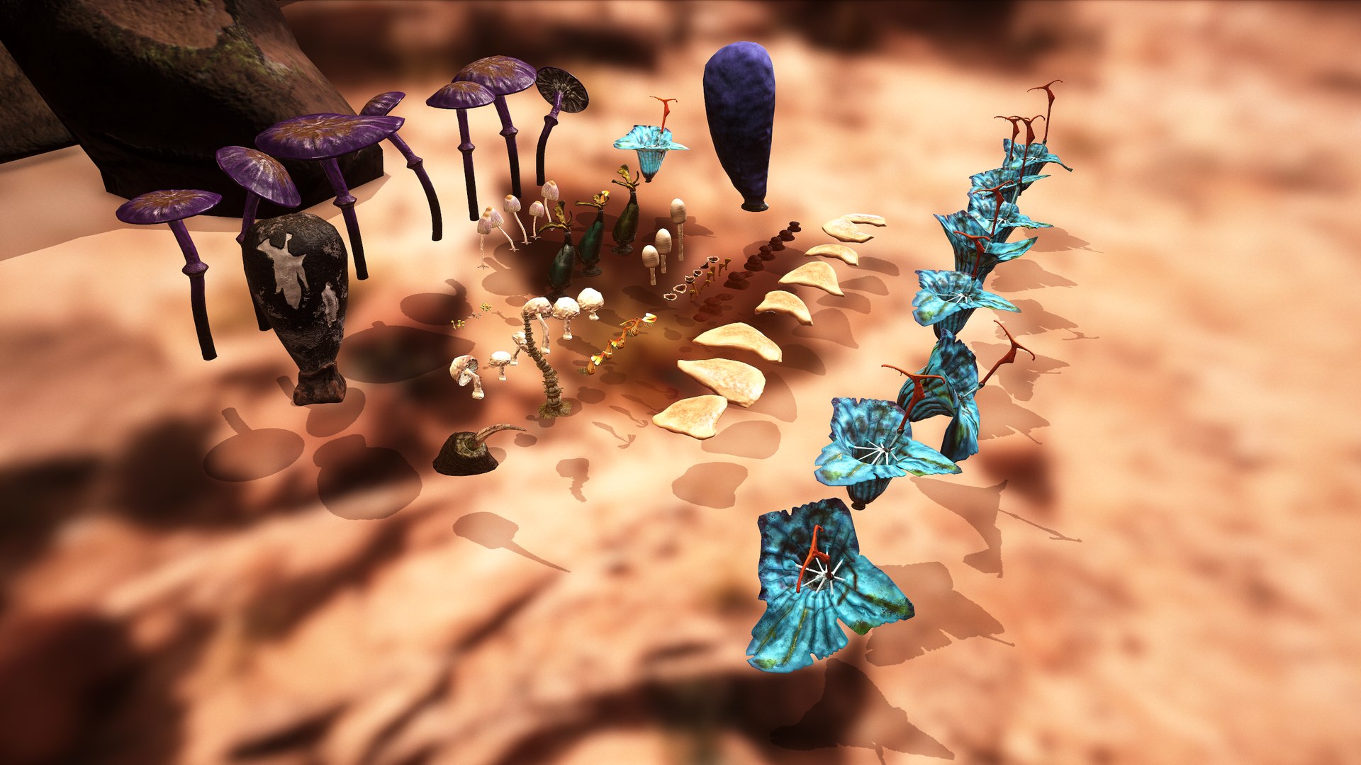 3D Star Wars Felucia Environment Pack Model - TurboSquid 1745402